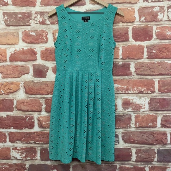 Enfocus Studio | Dresses | En Focus Studio Dress Womens Aqua Blue ...